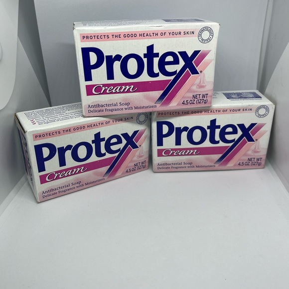 protex | Other | 3 Bars Of 45oz Ea Protex Cream Antibacterial Soap ...